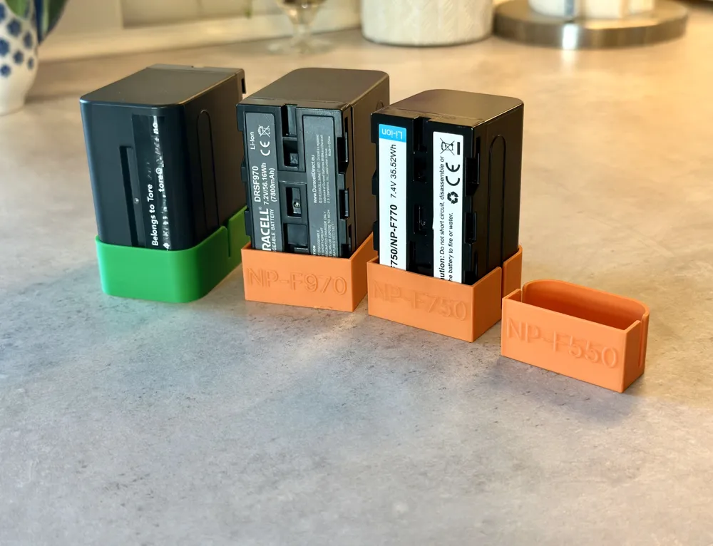 Sony NPF battery cover - Free 3D Print Model - MakerWorld