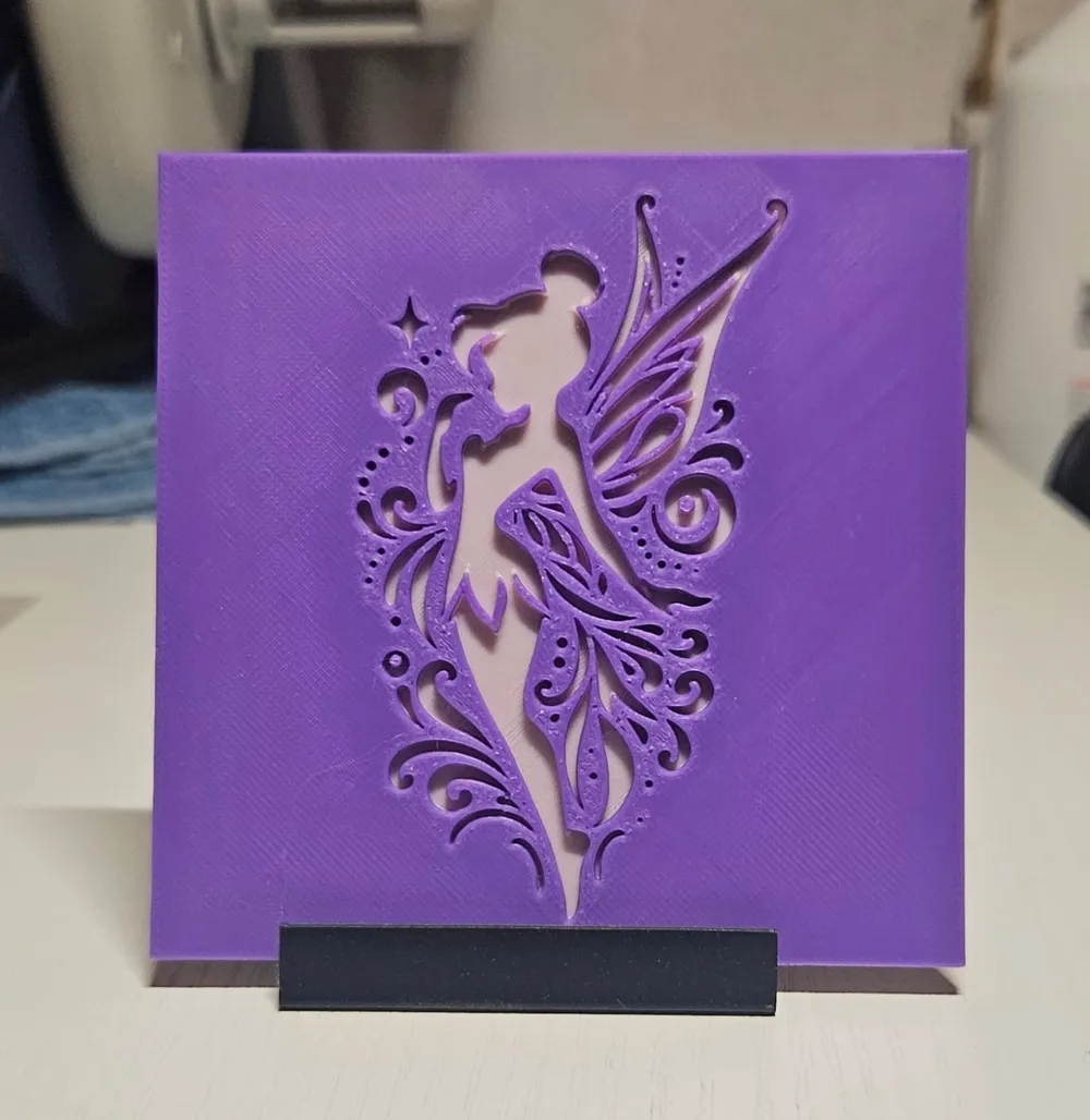 Tinkerbell pink/purple - Free 3D Print Model - MakerWorld
