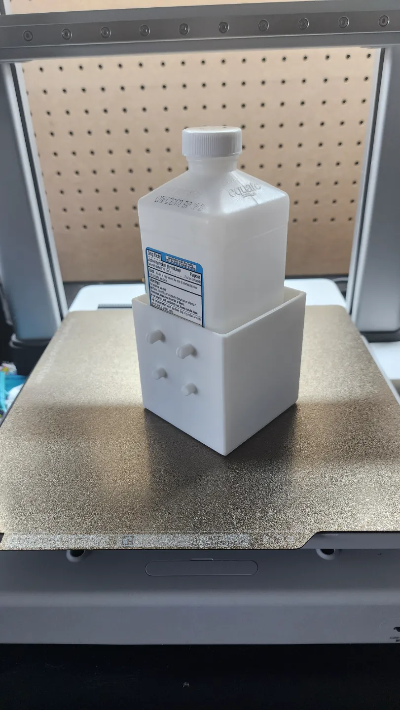 Pegboard Alcohol Bin by utesbd - MakerWorld
