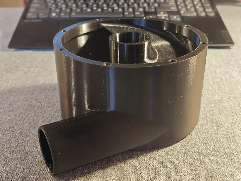 Cyclone Filter (Dust Separator for Vacuum Cleaner) - Free 3D Print ...