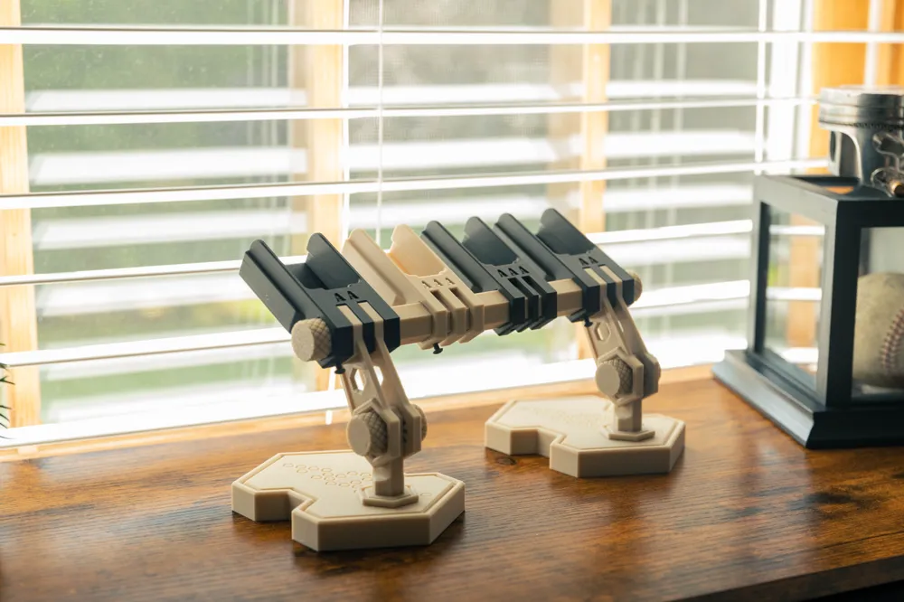 AA & AAA Battery Magazine Desktop Holder by SD Studios - MakerWorld