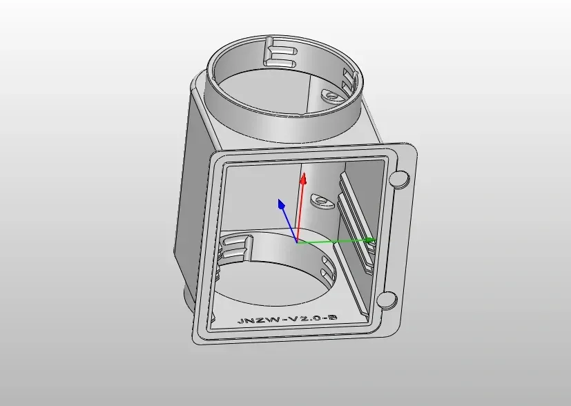 P1S/P1P/X1C Chamber Fan Dual-Pass Exhaust Adapter V2.1 (Active ...