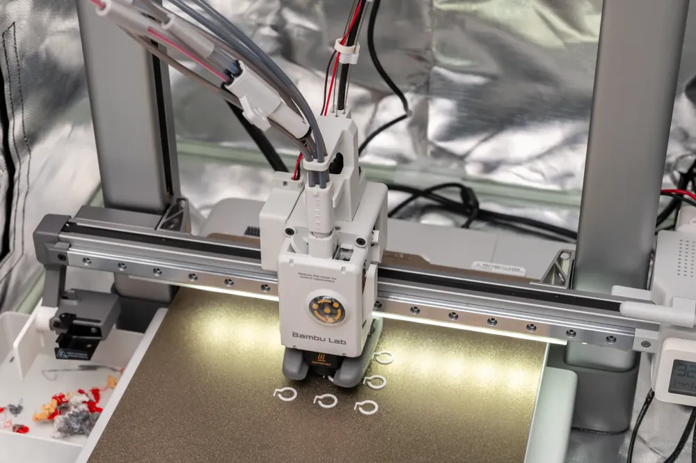 A1 & A1 mini & AMS Multi-Channel PTFE Stabilizer + Extruder Cable Guide Essential Upgrade for ...