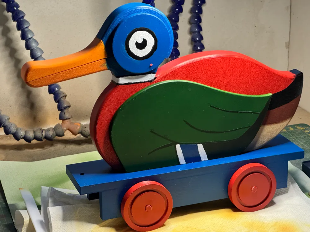 LEGOs Wooden Duck - Free 3D Print Model - MakerWorld