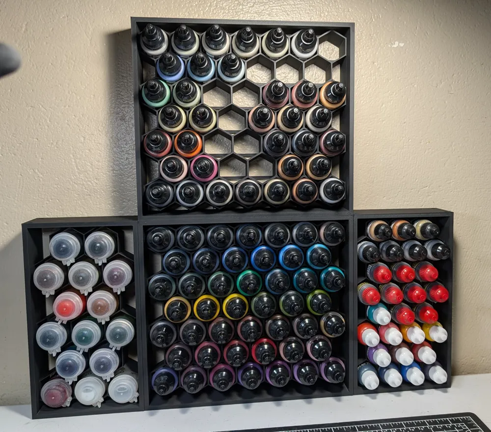 Miniature Paint Rack System by TomboJones MakerWorld: Download Free 3D ...