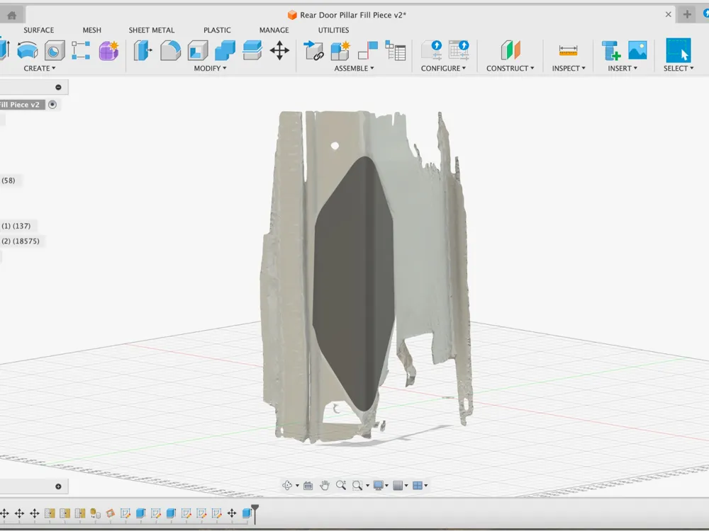 Sprinter Rear Pillar Wedge Filler - Free 3D Print Model - MakerWorld