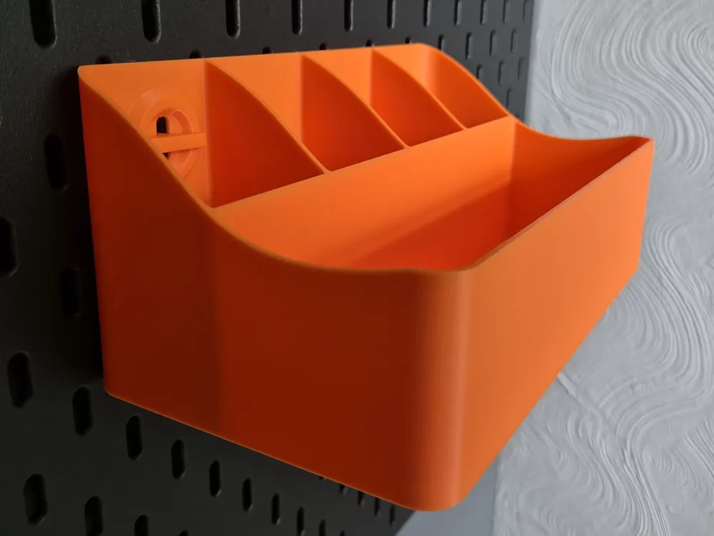 IKEA Skadis 5 Sections Container T-Clip System by adydels - MakerWorld