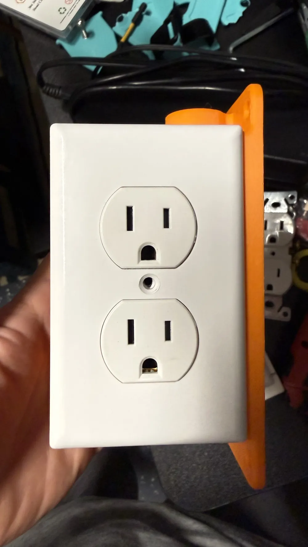 2-Gang Electrical Outlet Box for Wall - Free 3D Print Model - MakerWorld