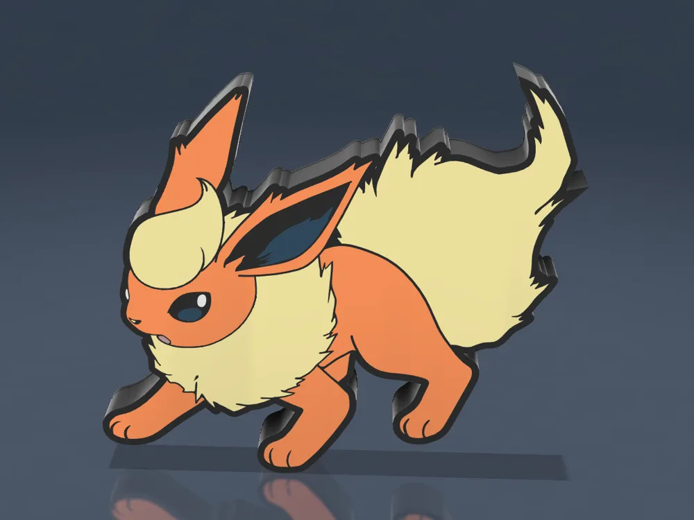 Flareon Lightbox by Sitsero - MakerWorld