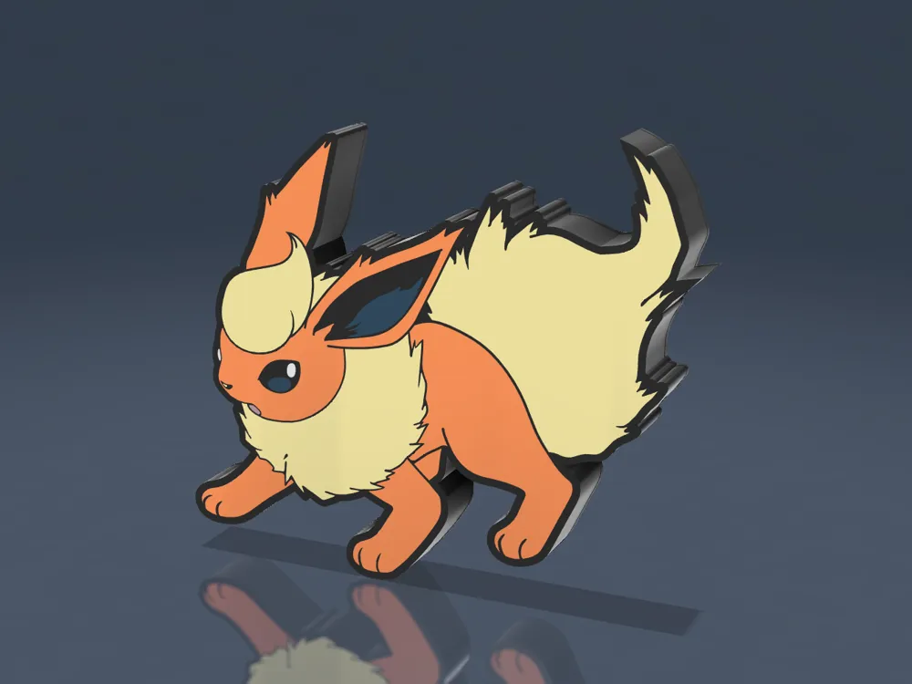 Flareon Lightbox by Sitsero - MakerWorld