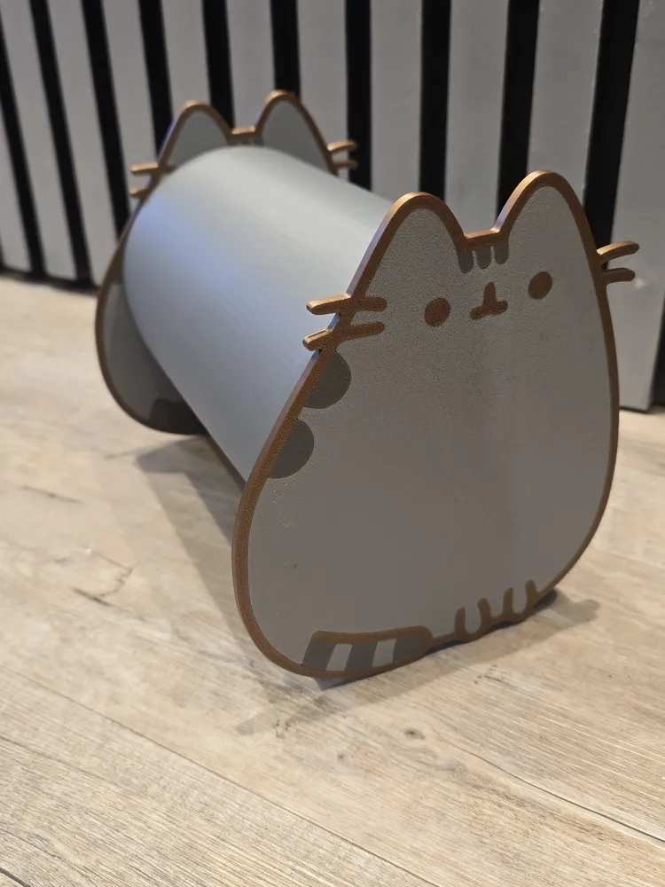 Pusheen Cat Headband Holder / Hairband Stand by Lazzy MakerWorld ...