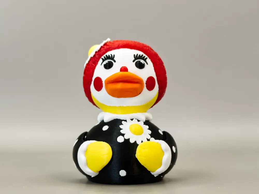 萝西小丑鸭 - 免费 3D 打印模型 - MakerWorld