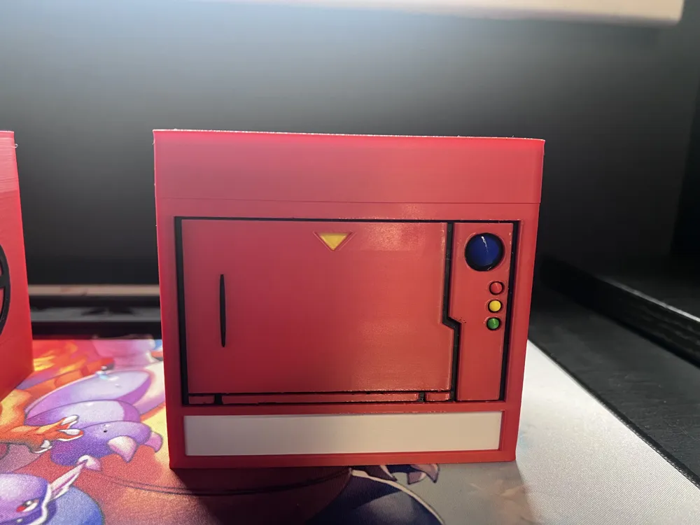 Pokemon Toploader Pokedex box - Free 3D Print Model - MakerWorld