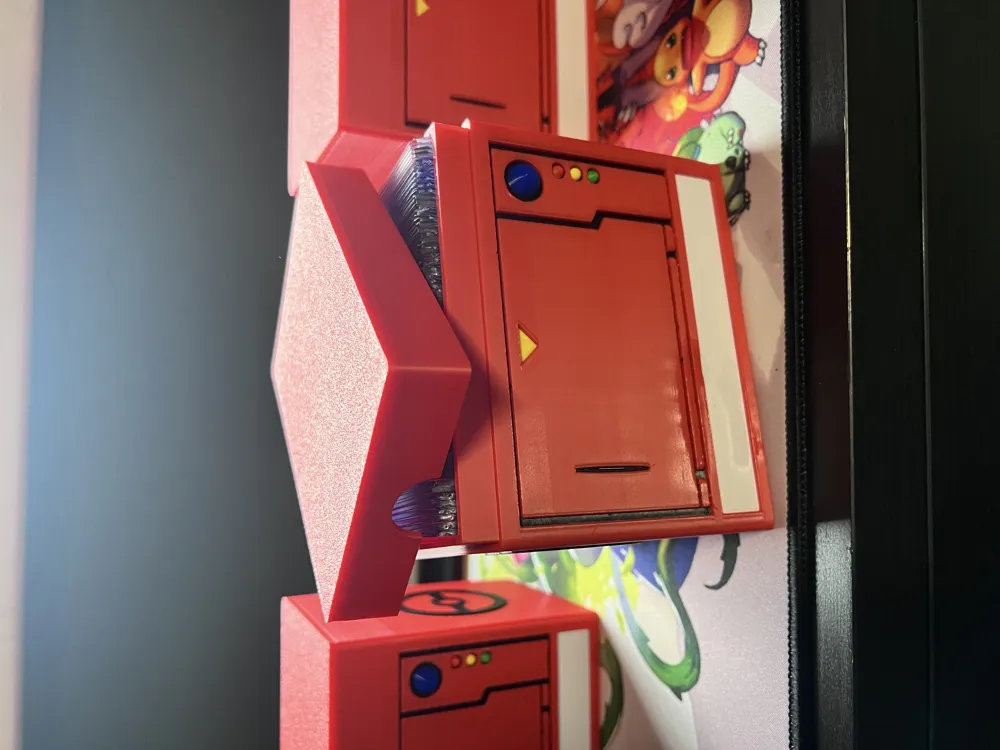 Pokemon Toploader Pokedex box - Free 3D Print Model - MakerWorld