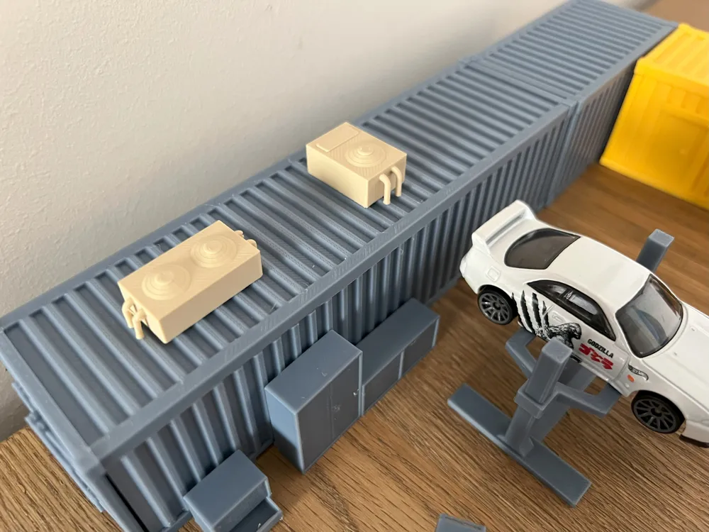 air conditioning 1/64 Hotwheel matchbox diorama by Sir_Stigma ...