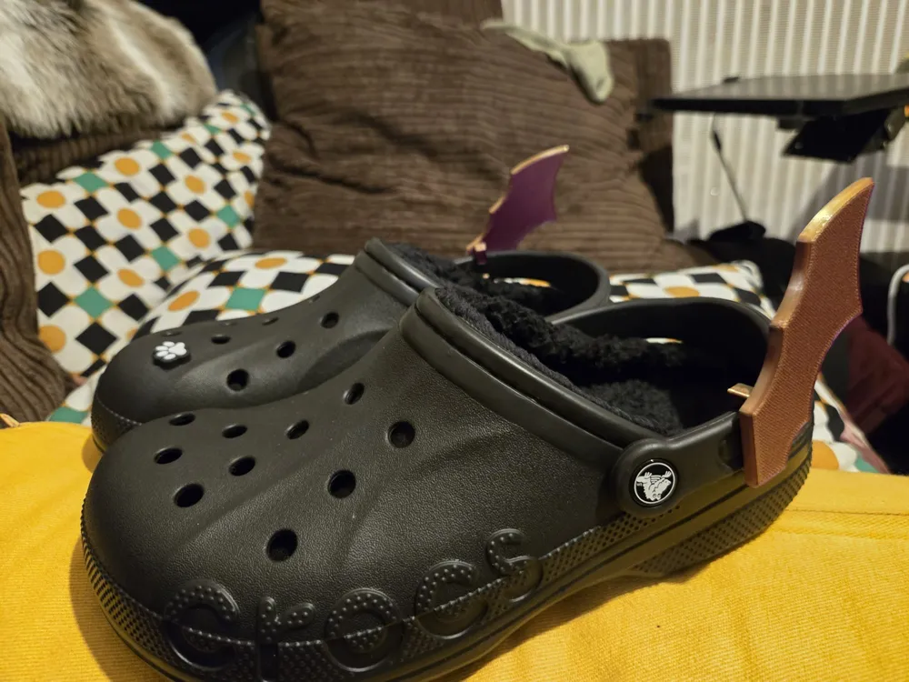 Bat Wings Attachment For Crocs by Kwotsa MakerWorld: Download Free 3D ...