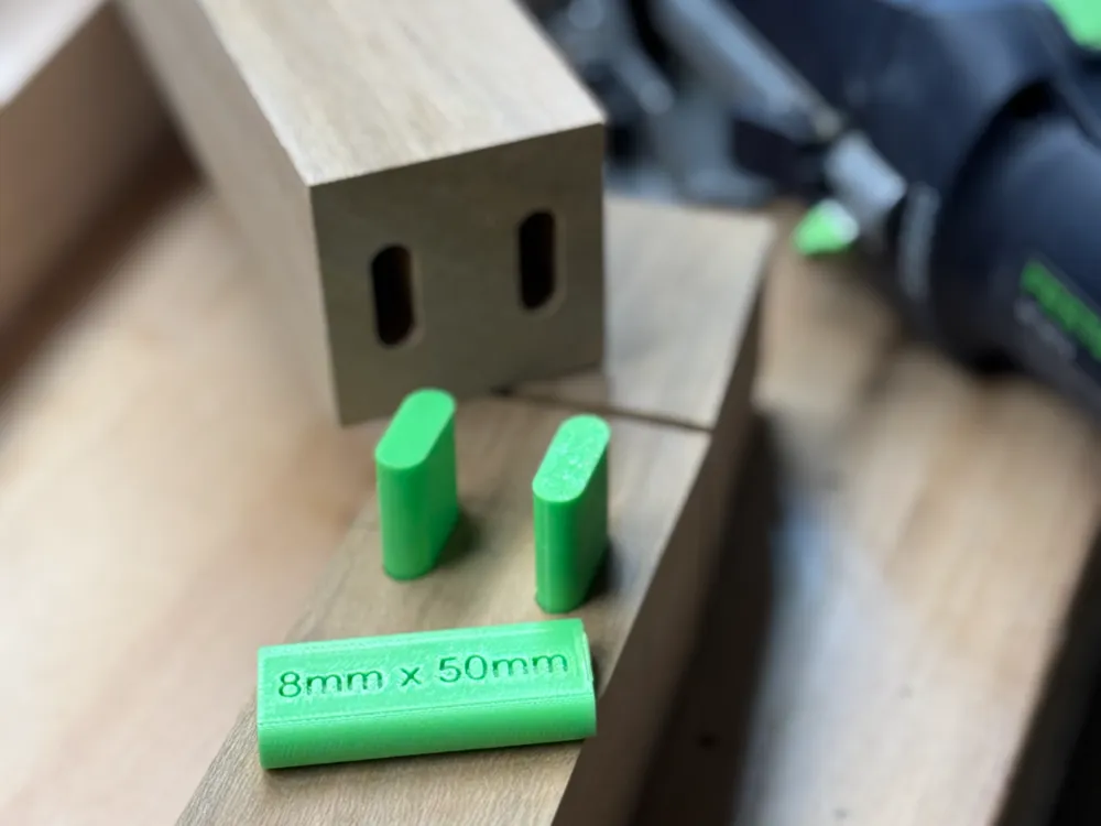 Festool 8mm Dry Fit Dominos - Free 3D Print Model - MakerWorld