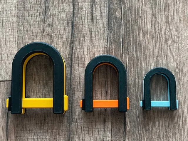 Shackles - Various Sizes - Free 3D Print Model - MakerWorld