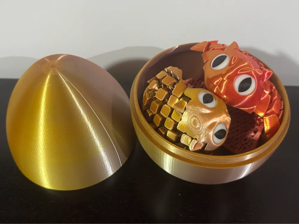 Extra Large UnScrewable Hollow Easter Egg - Free 3D Print Model ...
