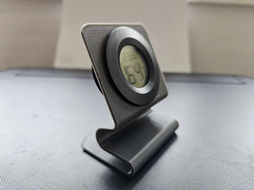 Digital Hygrometer Thermometer Stand v1 by Gerrit D - MakerWorld