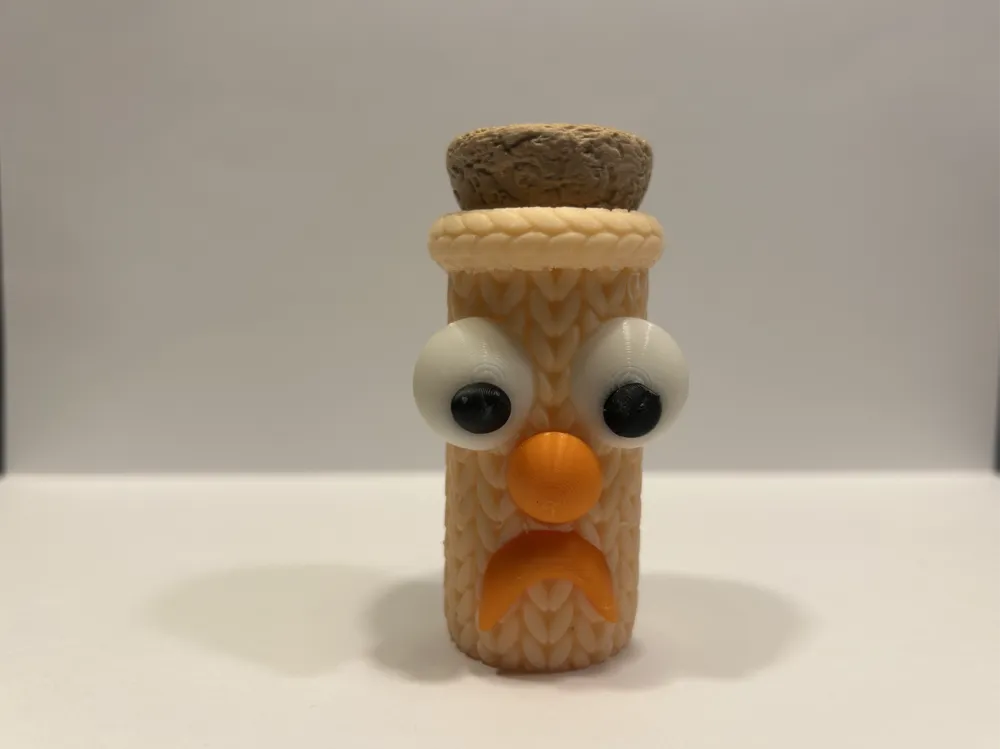 Knitted Beaker by Spare Time Printer MakerWorld: Download Free 3D Models