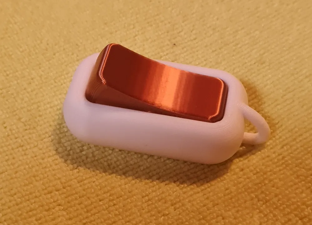 Three-Stage Fidget Switch Keychain by mieb - MakerWorld