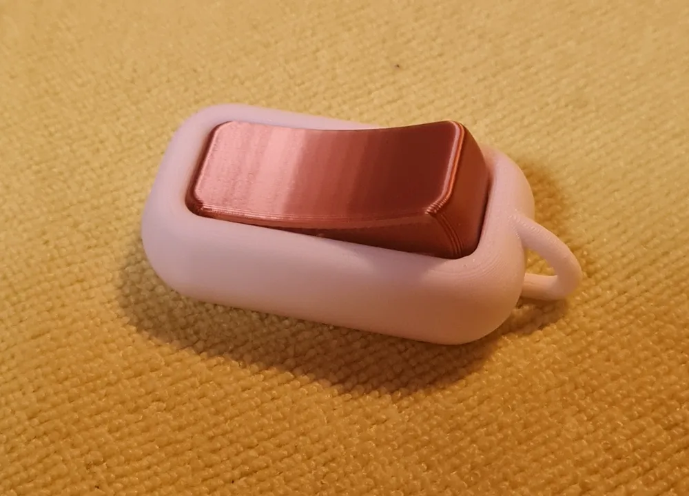 Three-Stage Fidget Switch Keychain by mieb - MakerWorld