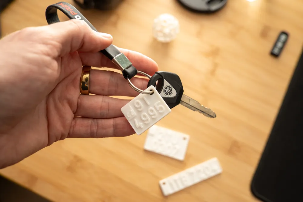 Car Motorcycle licence plate EU by tomasocadly MakerWorld: Download Free 3D Models