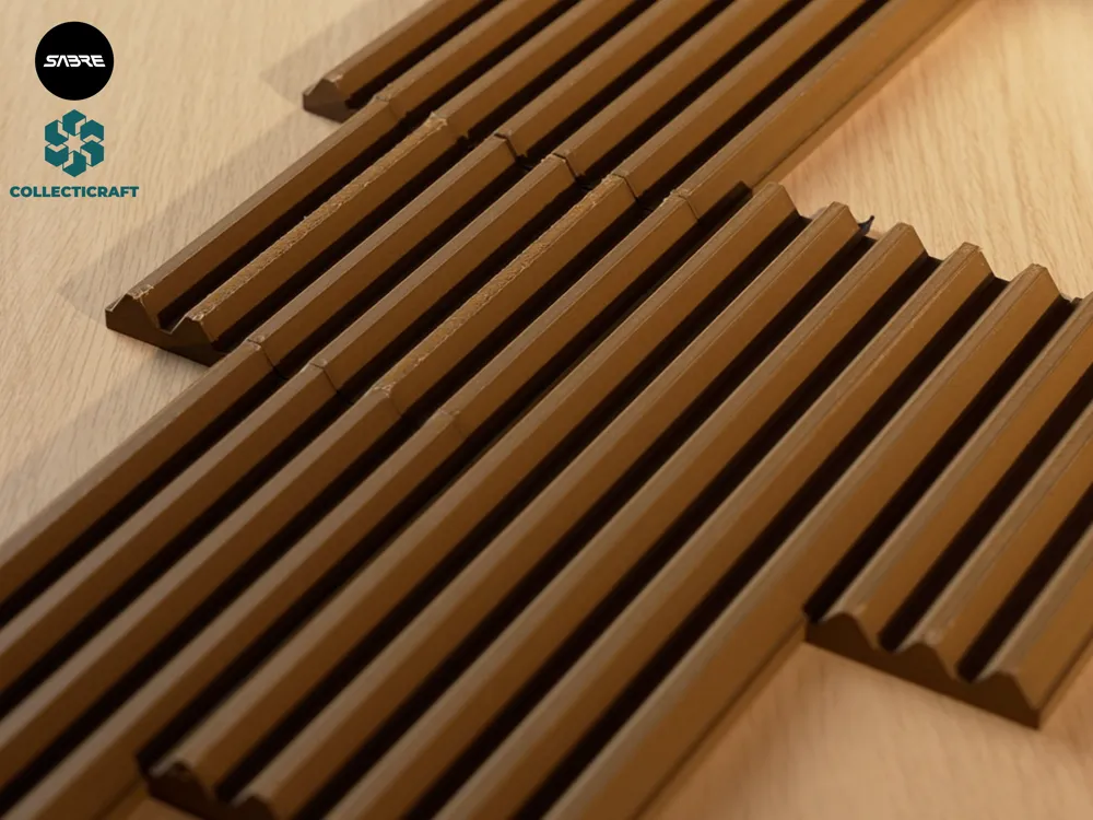 Moku - Modular Desk System - Base Rail - Free 3D Print Model - MakerWorld