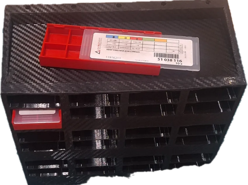 organizer for milling insert box ,CNC by ceckoov - MakerWorld
