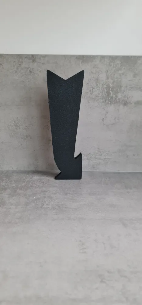 Arcade arrow logo / sign - Free 3D Print Model - MakerWorld