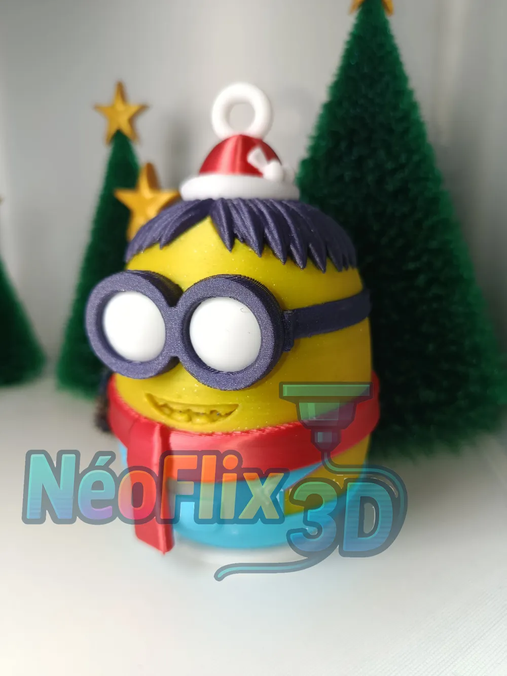 CHRISTMAS MINION – DECORATION v3 - Free 3D Print Model - MakerWorld