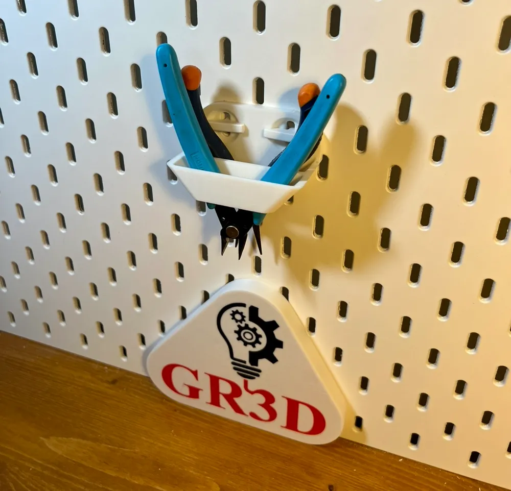 IKEA SKADIS TOOL HOLDER V2 by Gr3dstampaidee MakerWorld: Download Free 3D Models