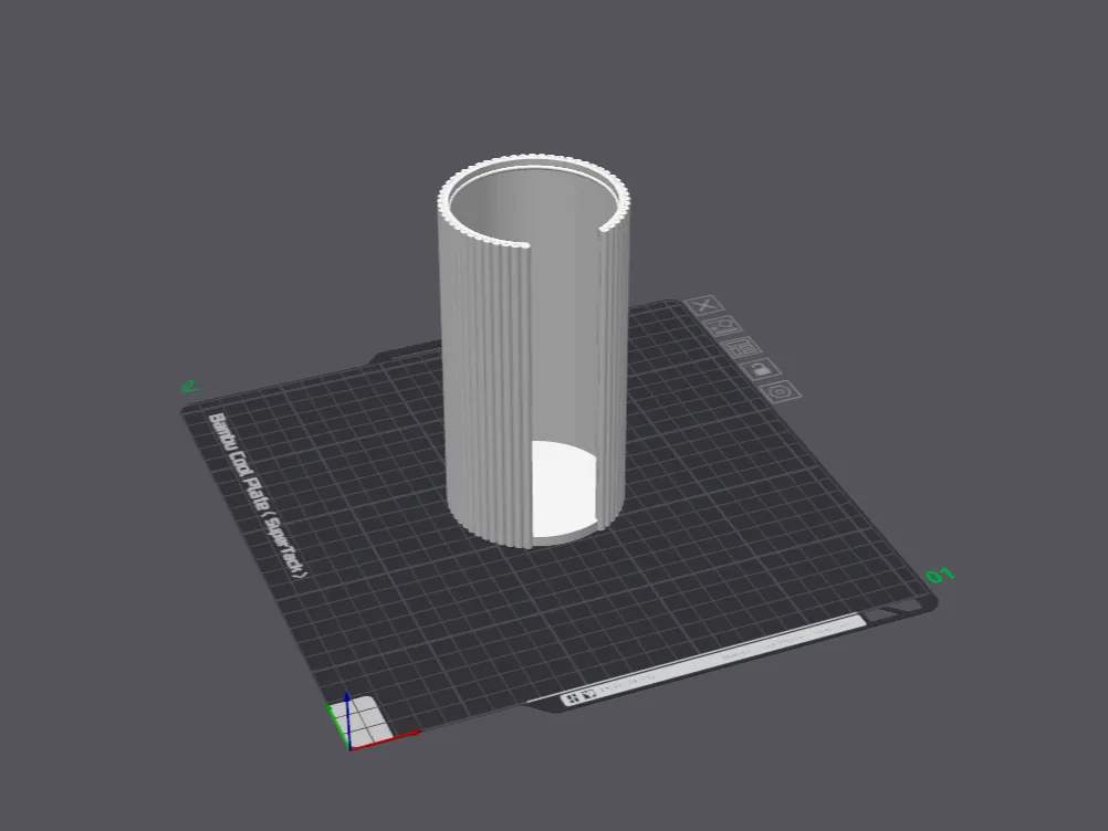 发圈支架 (Kknekki) 来自 Michel MakerWorld：免费下载 3D 模型