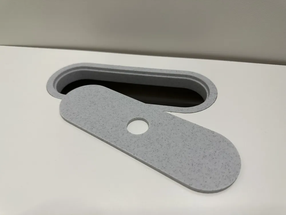 Inset Waste Cut Out Cover by Bas van der Ploeg - MakerWorld