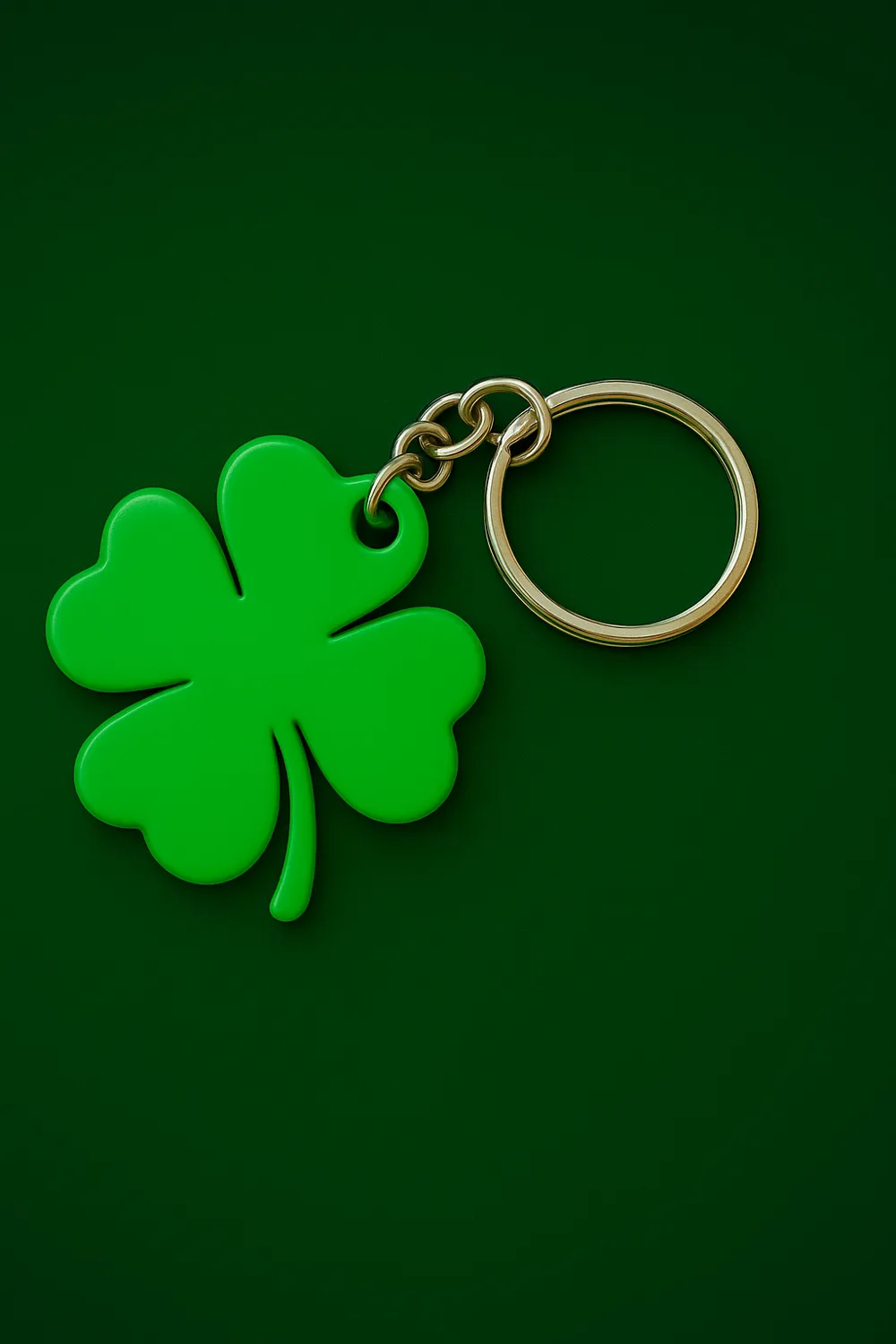 Lucky Clover Keychain - Free 3D Print Model - MakerWorld