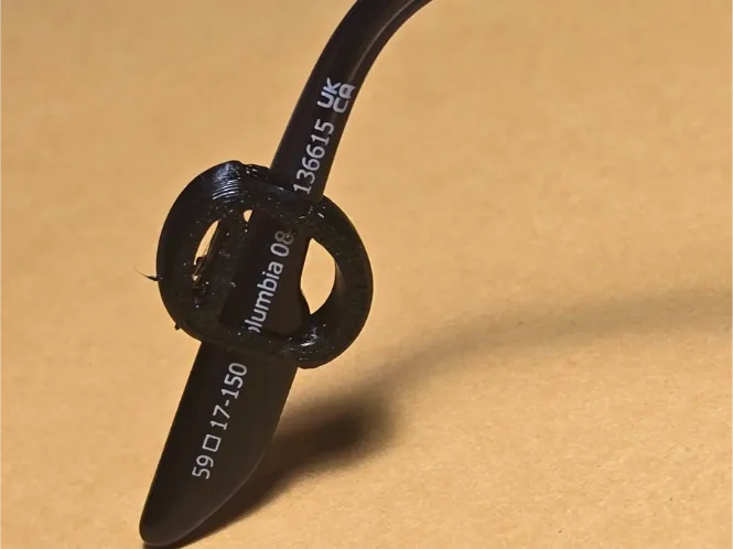 SlipStop / Glasses Ear Grips (Print-in-TPU) - Free 3D Print Model ...