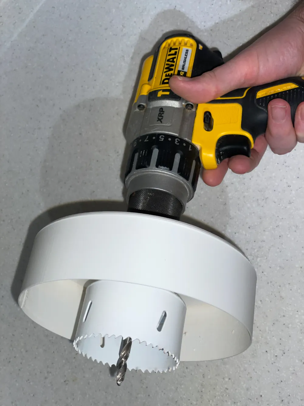 Hole Saw Dust Collector - Free 3D Print Model - MakerWorld