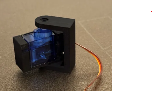 Servo Mount SG90 (Small size for off-brand servos) by Tarun MakerWorld ...