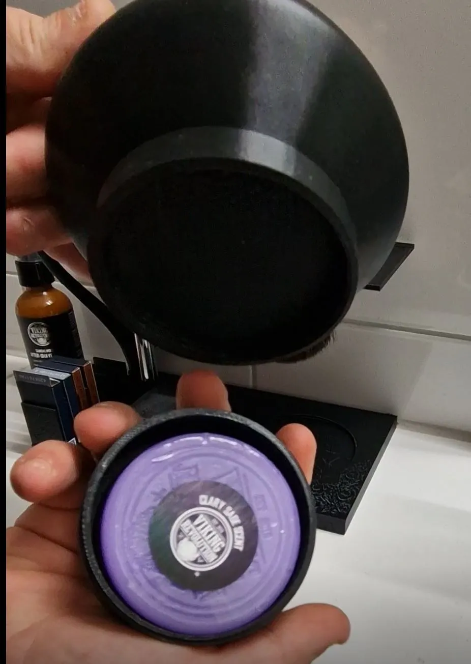 Support de rasoir à lames, pinceau et bol - Modèle d'Impression 3D ...