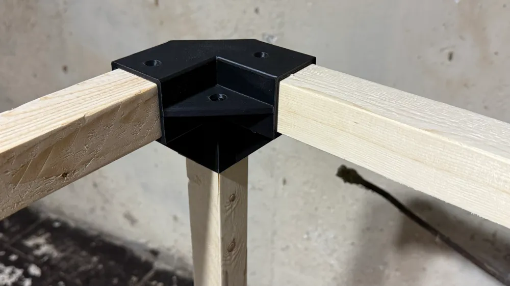 2x2 Enclosure Assembly - Corner Connector by blunt - MakerWorld