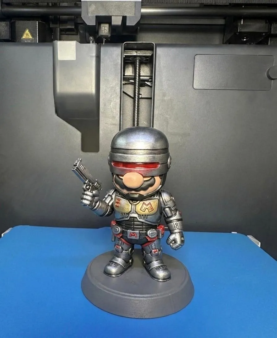Mario robocop - Free 3D Print Model - MakerWorld