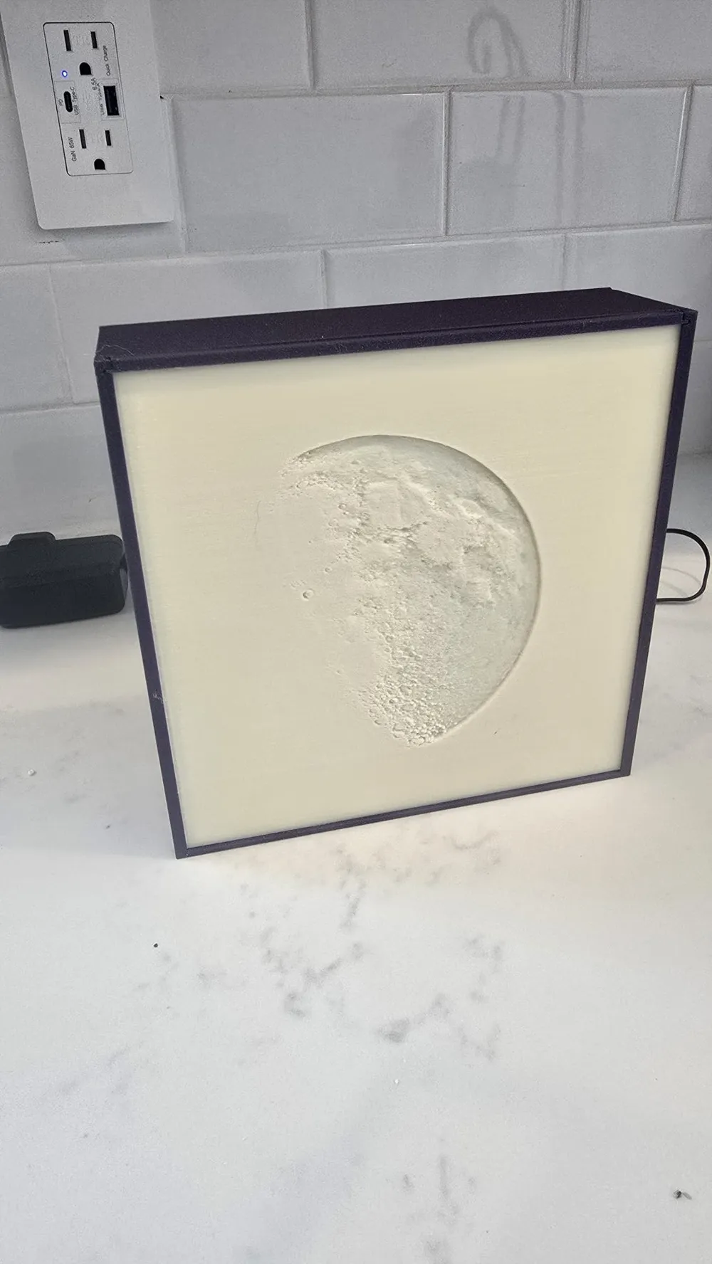 Photographed Moon Lithophane by Rickster434 MakerWorld: Download Free ...