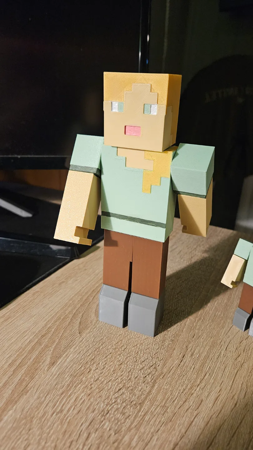 Minecraft Figure Alex / minecraft alex by 3D_Onkel MakerWorld: Download ...