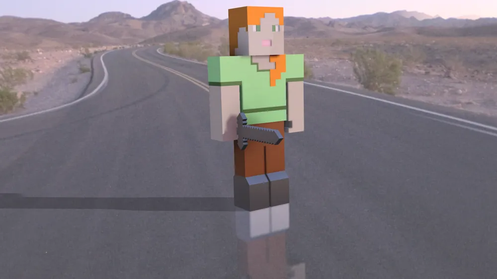 Minecraft Figure Alex / minecraft alex by 3D_Onkel MakerWorld: Download ...