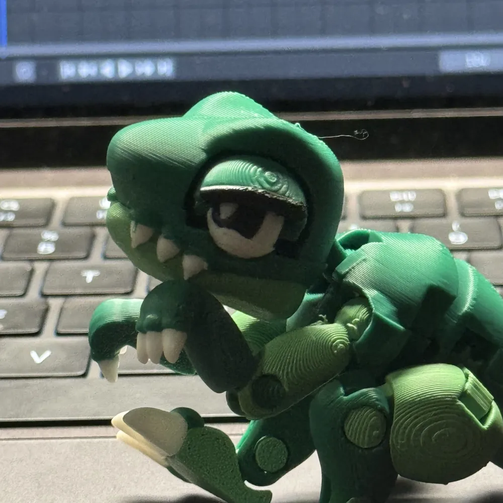 Articulated Mechanical RAPTOR! - Free 3D Print Model - MakerWorld