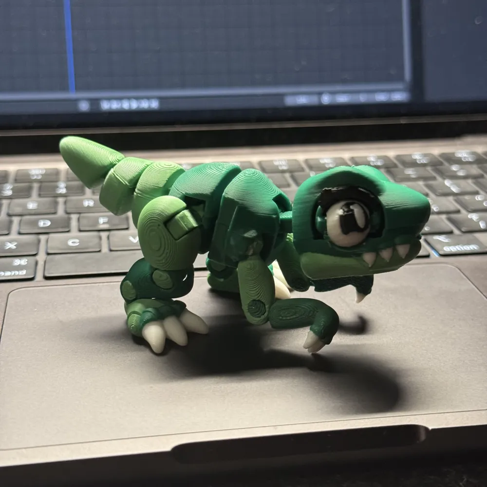 Articulated Mechanical RAPTOR! - Free 3D Print Model - MakerWorld