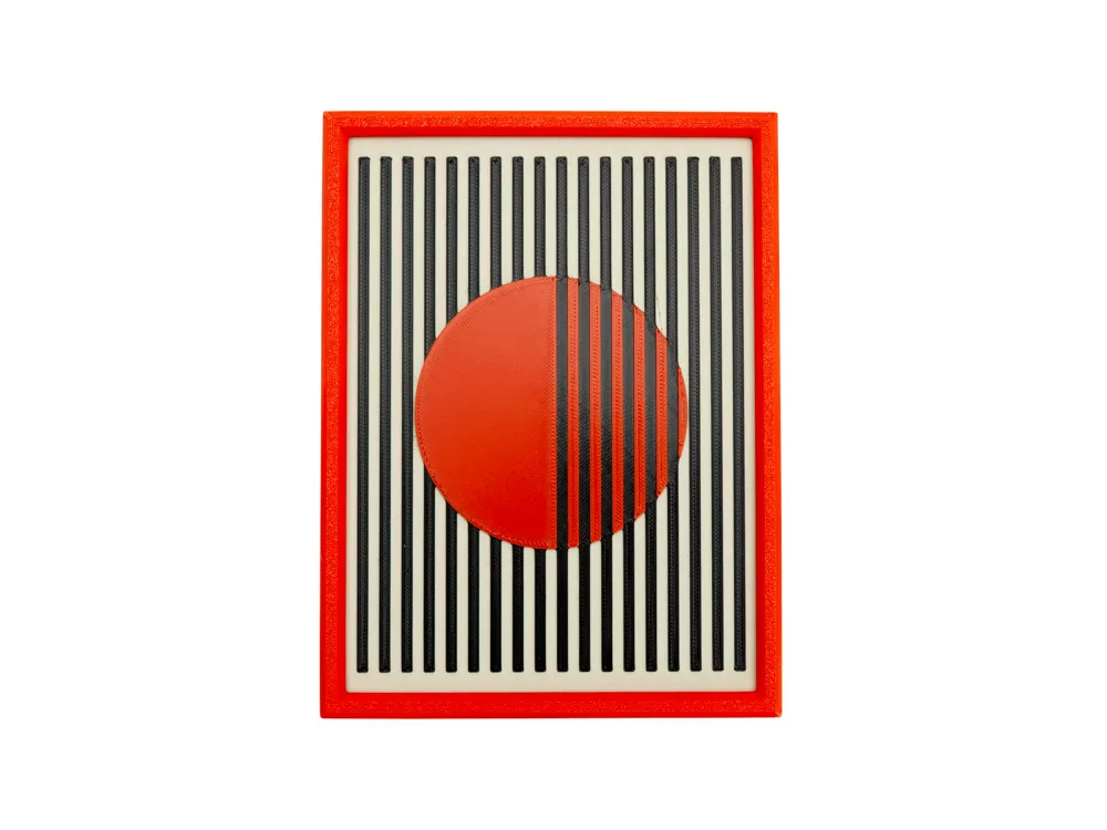Bauhaus Wall Art Frame by Bamingo Design MakerWorld: Download Free 3D ...