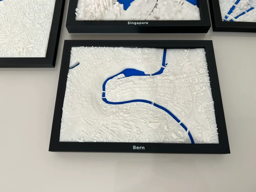 Bern, Switzerland - 3D Miniature by hgross MakerWorld: Download Free 3D ...