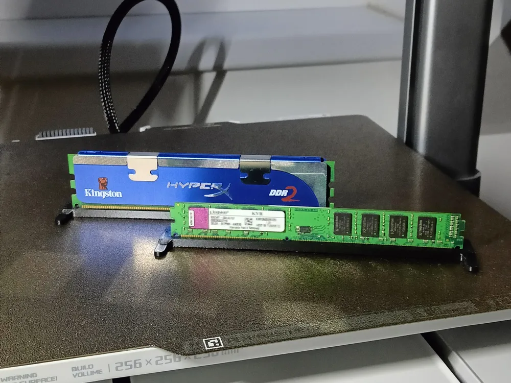 DDR2/3/4/5 Ram Stand - Free 3D Print Model - MakerWorld